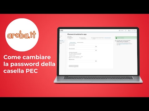 Come cambiare la password della casella PEC - Guida