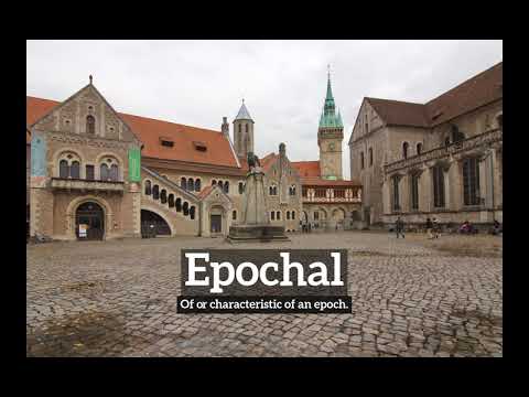 How to Say Epochal in English? | How Does Epochal Look? | What is Epochal?