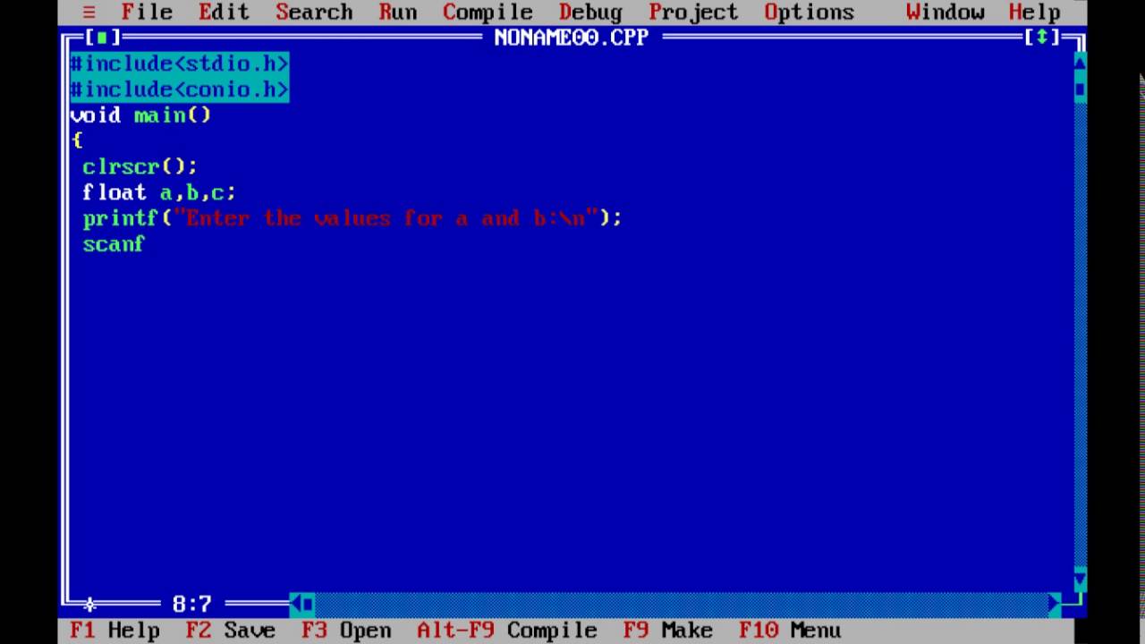 C Programming (addition using c language by float)