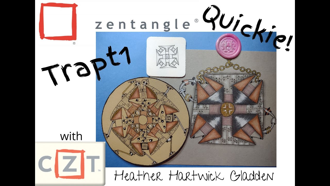 Trapt1 | Zentangle® Quickie