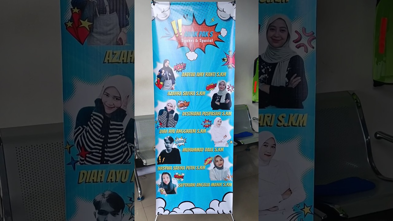 X-Banner Wisuda #percetakanjambi #banner #xbanner