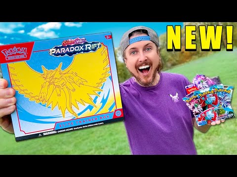 NEW Pokemon Paradox Rift ETB is a BIG WIN! (opening cards)