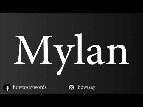 How To Pronounce Mylan