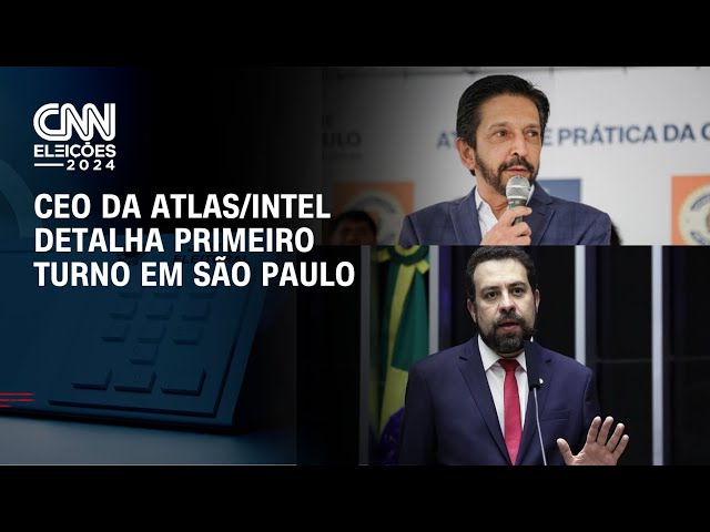 CEO da AtlasIntel: Eleição em SP ainda é primária da esquerda e da ...