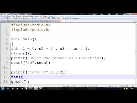 Learn Fibonacci Series Program in C Language | Hindi - Mind Luster