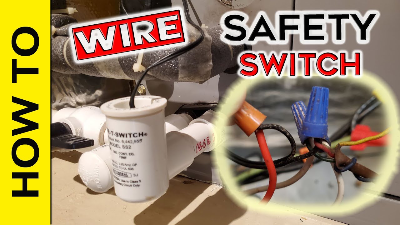 How To Connect / Wire A/C Float Switch