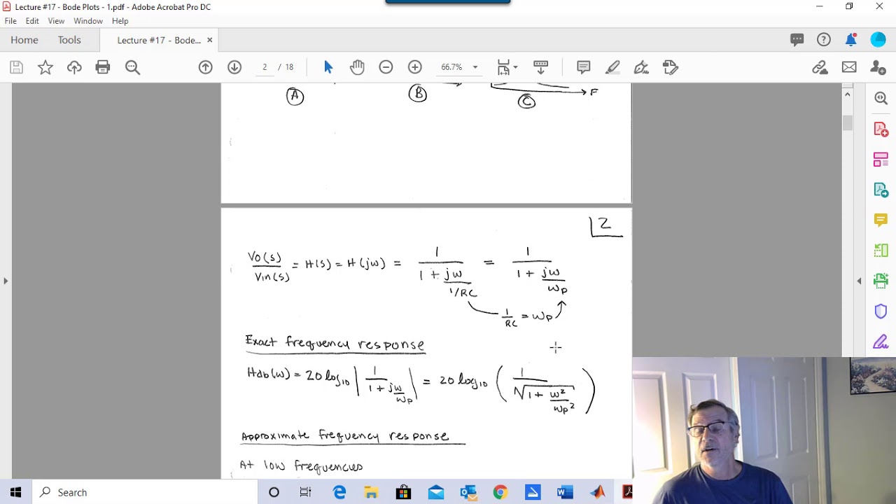 EE310 - Lecture 17 - Bode Plots 1