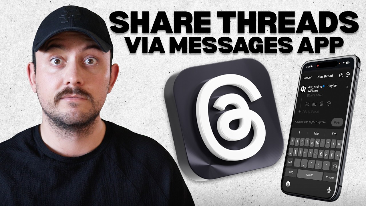 How to Share Your Threads Profile in the Messages App