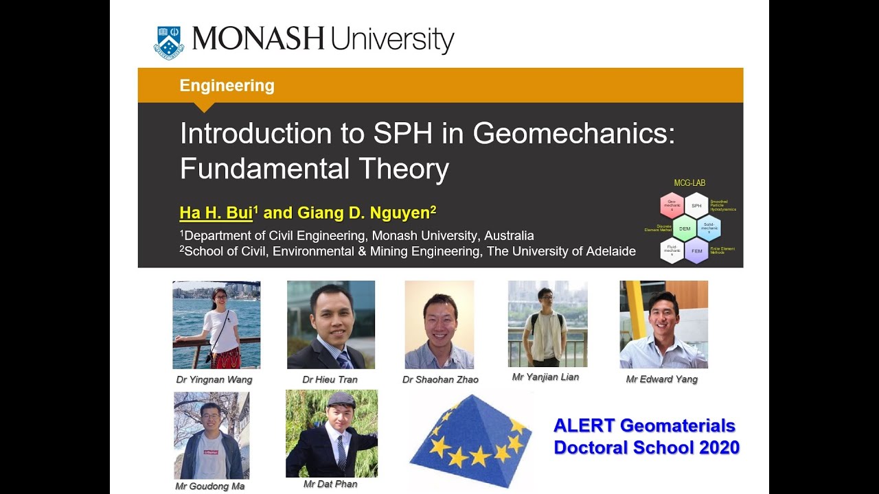 2020 ALERT Lecture I - Fundamentals of SPH
