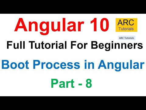 Learn Angular 10 Tutorial 8 Boot Process of Angular Apps | Angular 10 Tutorial For Beginners ...