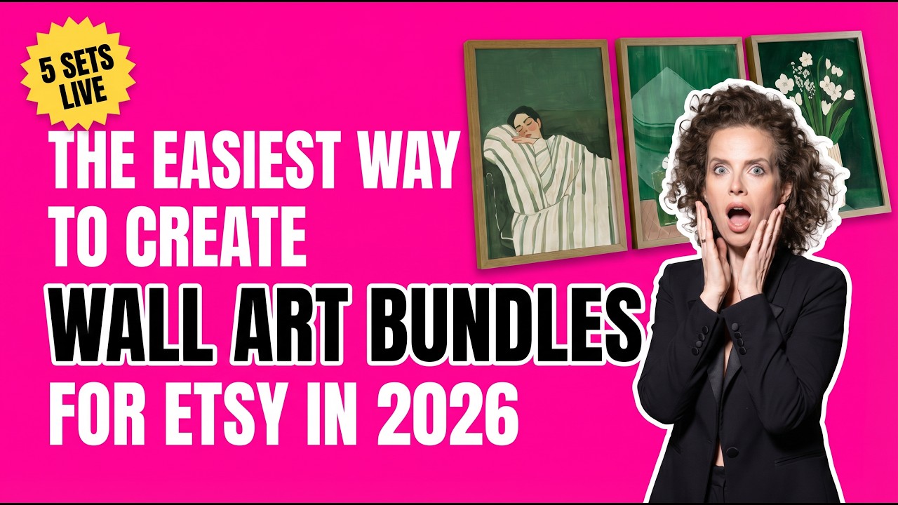 The Easiest Way to Create Wall Art Sets for Etsy in 2026