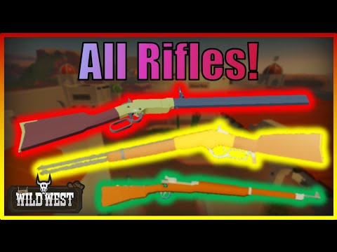 EVERY RIFLE REVIEW!! (Roblox Wild West)