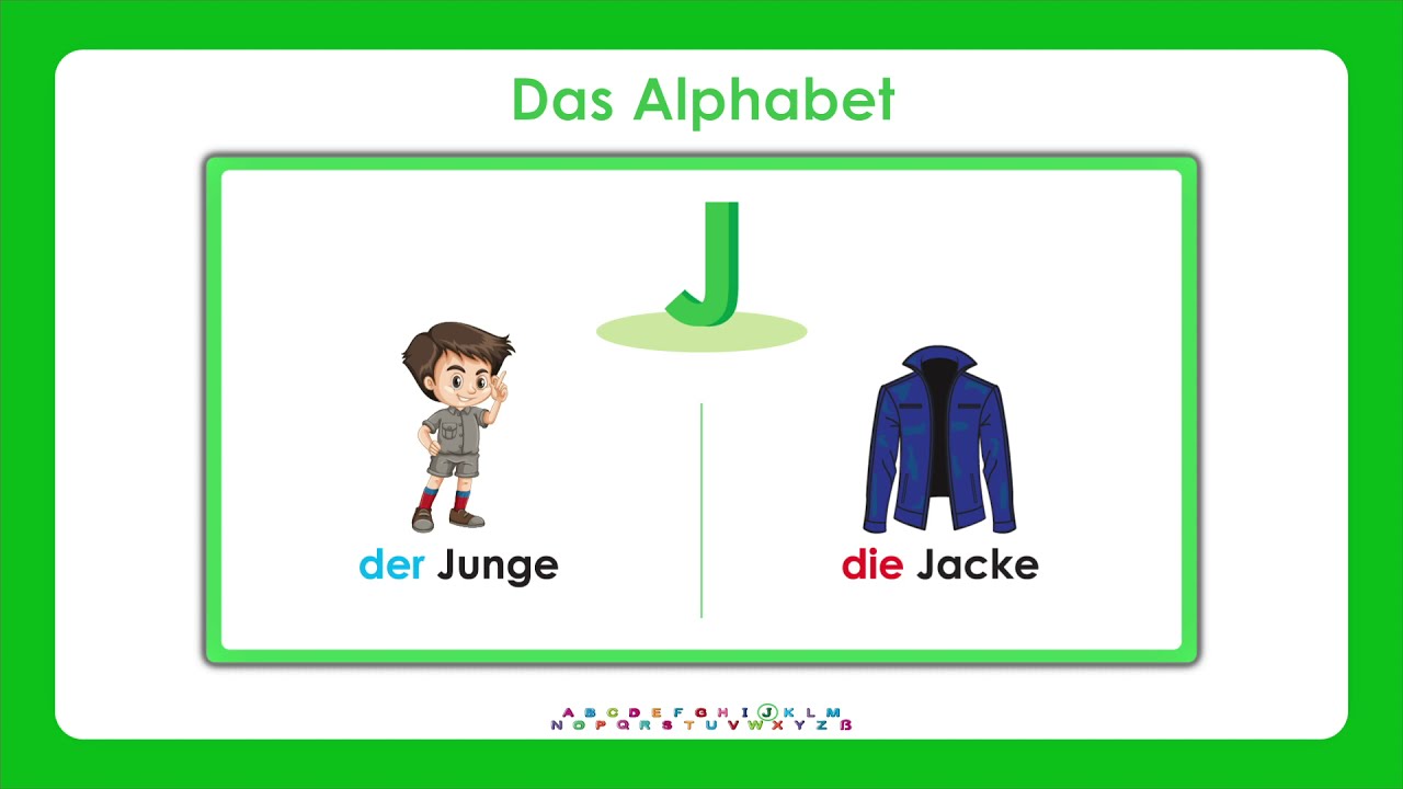Lektion 2 (C) - Das Alphabet (I-P)