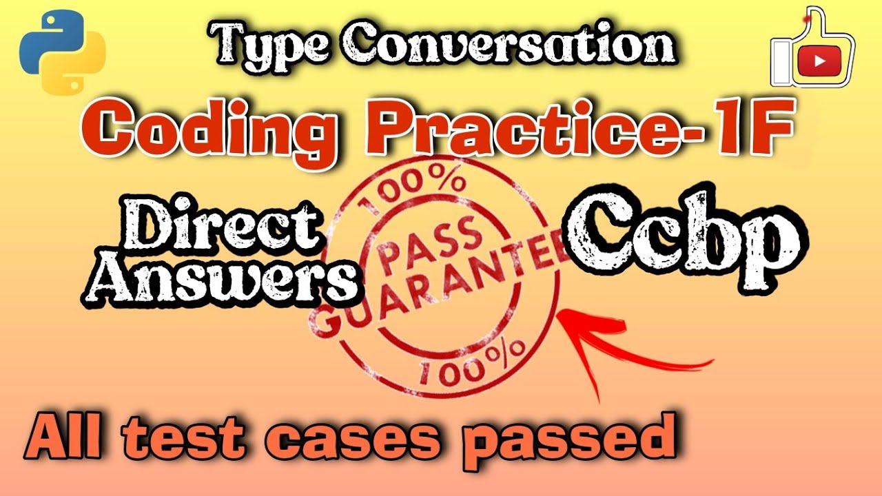 coding practice 1F||Type conversation in python||ccbp||Nxtwave assignments