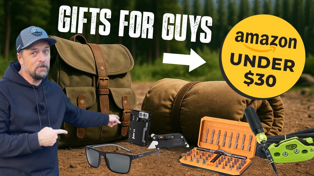Amazon Gift Guide for Guys 🎁 Best Amazon Gifts Under $30 | Black Friday & Christmas Gift Ideas
