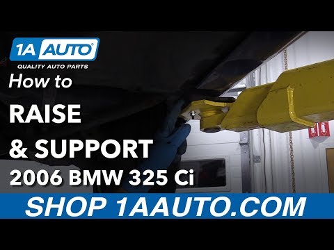 How to Raise & Support 04-13 BMW 325 Ci