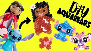 Lilo and Stitch Movie DIY Aquabeads Craft Activity kit with Dolls!