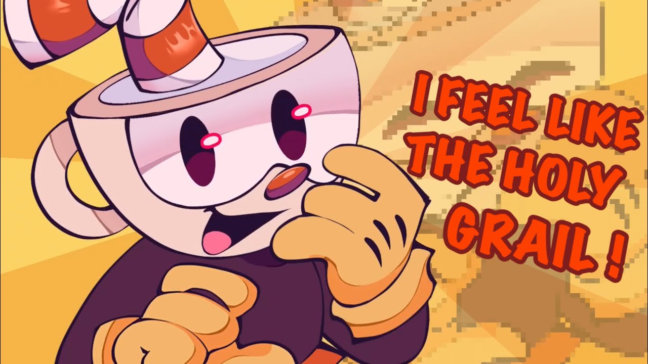 CUPHEAD RAP || i feel like the holy grail || animation meme || first post YIPEEE