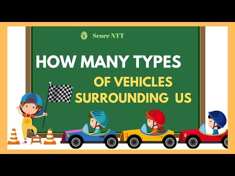 How many types of vehicles are there ?