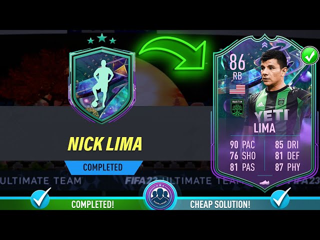 Nick Lima Fantasy FUT SBC: FIFA 23 Nick Lima Fantasy FUT SBC - How to complete, estimated cost ...
