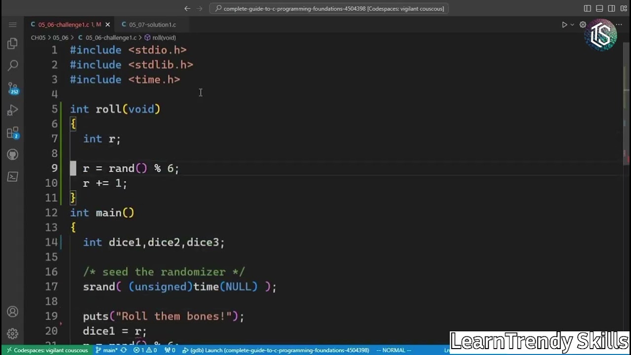 ✅ Solution: Returning a Value in C | Explained with Examples