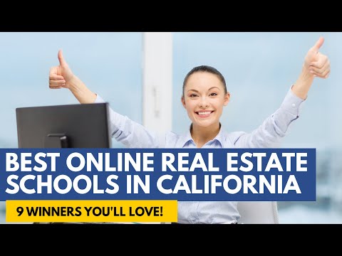 Best Online Real Estate Schools In California - 9 Best Online Real Estate Courses In California