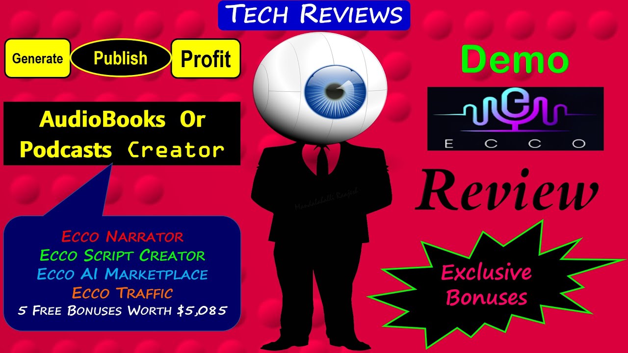 Ecco Review: Turn Any URL, PDF, Blog Into Audiobook And Publish In Built-In Marketplace