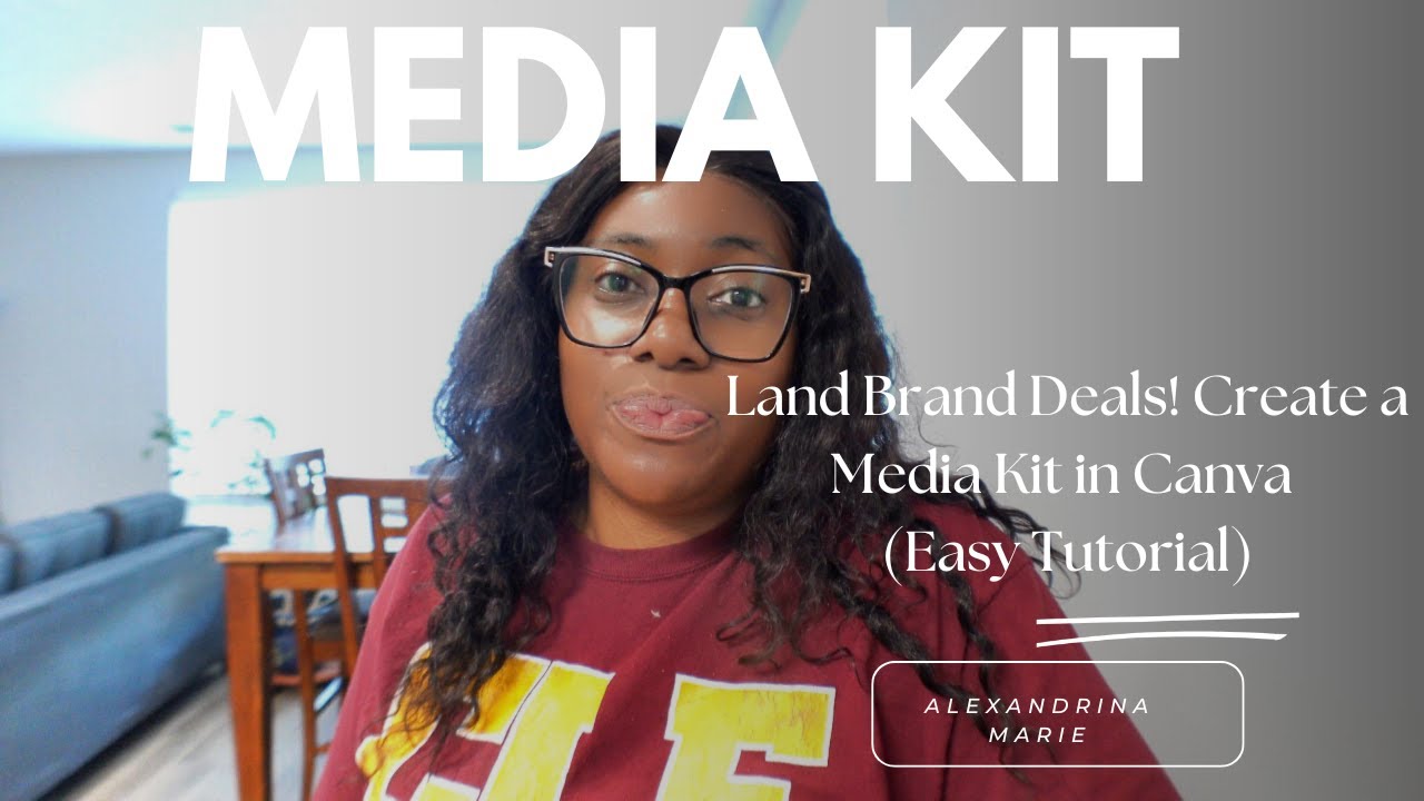 Make a Media Kit with Me in Canva | Alexandrina Marie