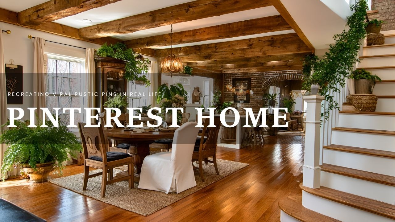 My Pinterest Dream Home: Recreating Viral Rustic Pins in Real Life