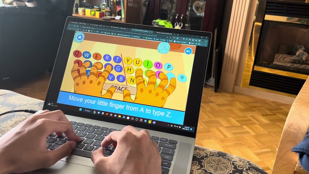 BBC Dance Mat Typing - Stage 10 World Record [4:56.800]