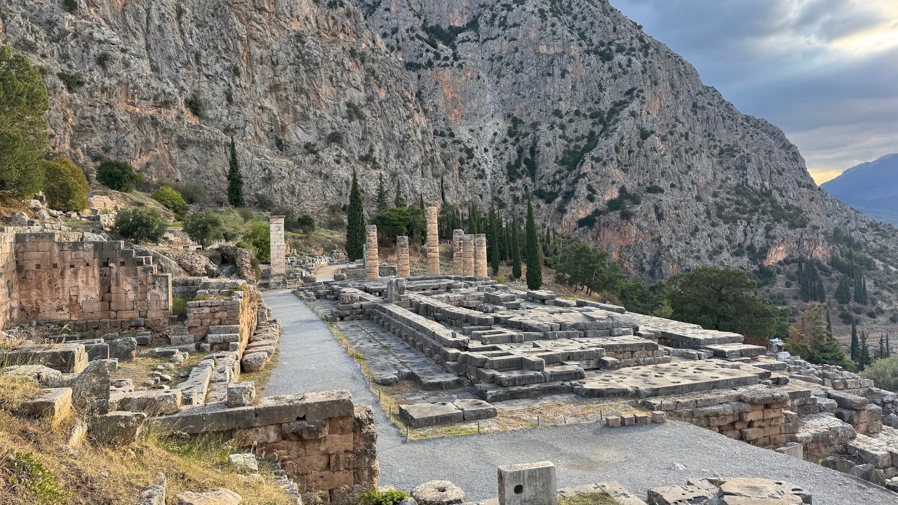 The Oracle of Apollo at Delphi