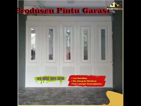 CUSTOM SIZE !! Wa 0852 1824 3246 Vendor Pintu Carport Minimalis Besi Fortress Untuk Town House Di P