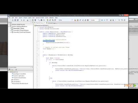 Learn Unity 3D Game Development Tutorial Component Basics | packtpub com - Mind Luster