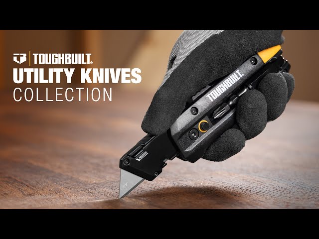 ToughBuilt Autoloading Utility Knifes Twin Pack + 50 Blades ...