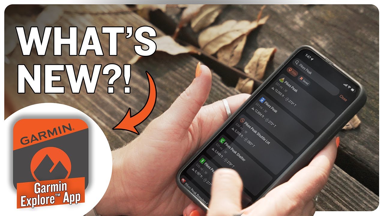 Garmin Explore App | Map, Track, Sync and Share