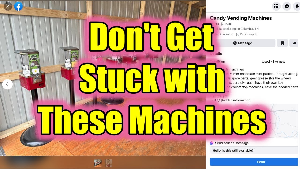 Don't Get Stuck With These Machines