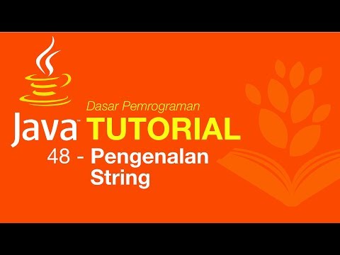 Learn Belajar Java Dasar 48 Pengenalan String - Mind Luster
