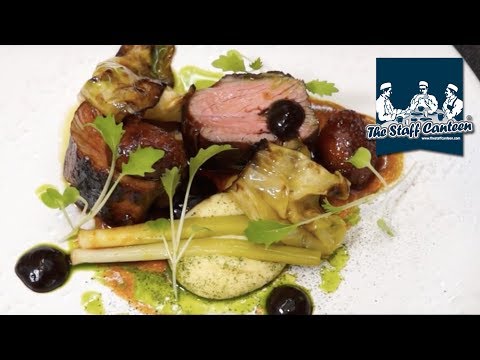Michelin star chef Luke Tipping creates a Cornish lamb rump recipe