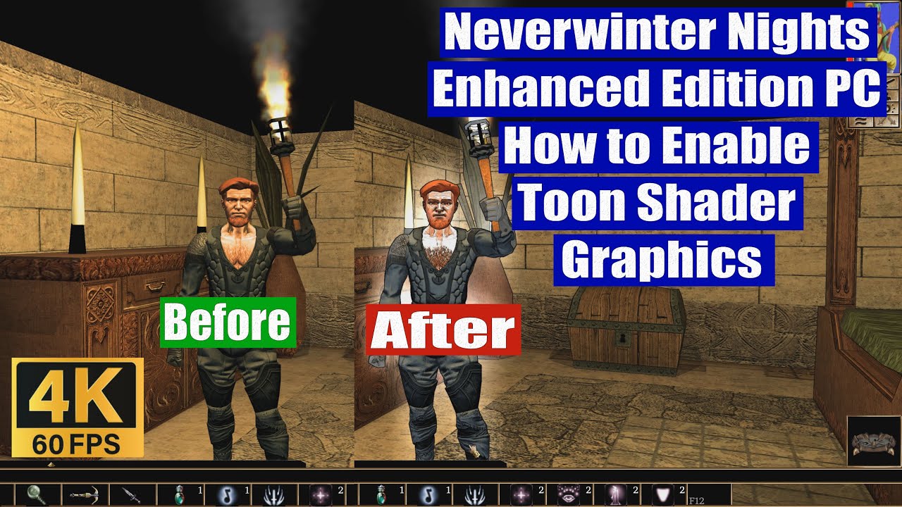 Neverwinter Nights Enhanced Edition PC How to Enable Toon Shader Graphics