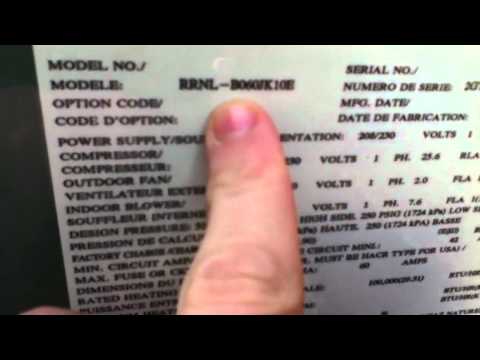 Trane Model Number Tonnage - How To Discuss
