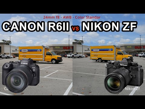 Canon R6 II vs Nikon Zf: Video comparison