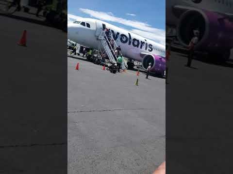 Landed in Colima national airport