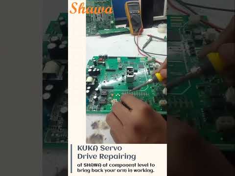 Kuka Robotic Arm repairing at SHAWA