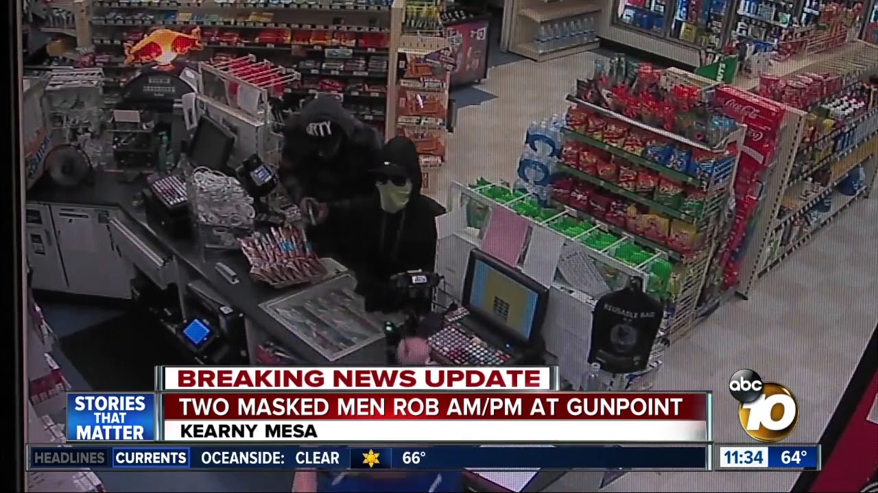 Two gas station robberies in two nights