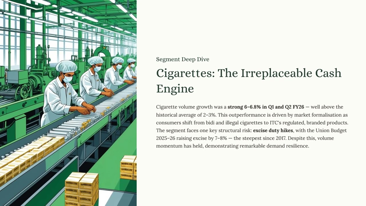 Why ITC Fell 36% - Value Trap or Re-Rating Opportunity? - Hotels, Cigarettes, FMCG & Valuation