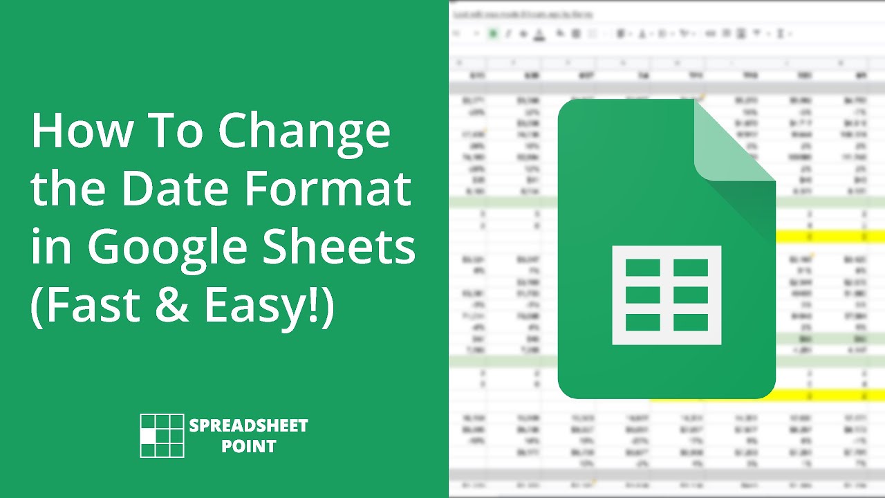 How To Change the Date Format in Google Sheets (Fast & Easy!)
