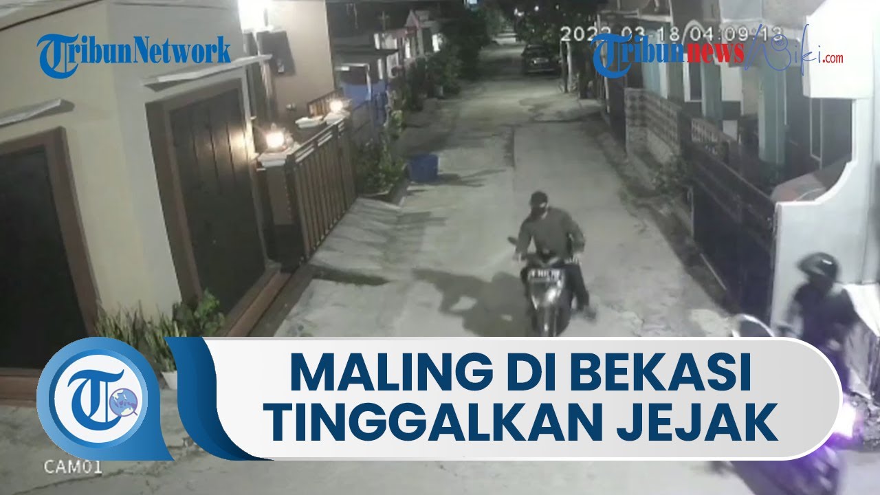 Aksi Pencurian Sepeda Motor di Bekasi, Tinggalkan Jejak saat Berada di ... Aksi Pencurian Sepeda Motor di Bekasi, Tinggalkan Jejak saat Berada di ...