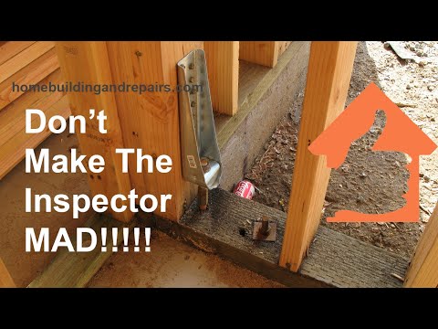 A Few Things To Check Before Calling For Your First House Framing Inspection - Helping New Builders