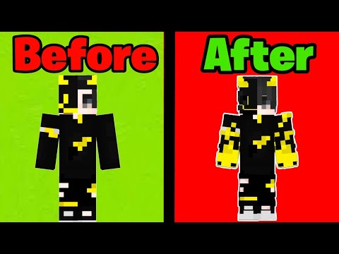 HOW TO MAKE 3D MINECRAFT SKINS IN ONE MINUTE! 😳