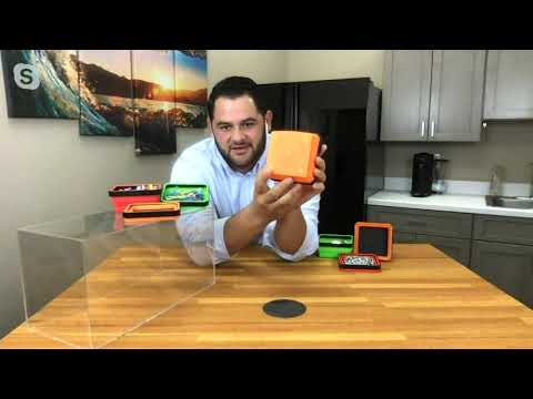 EZRED Compact Magnetic Collapsible Storage Tray on QVC